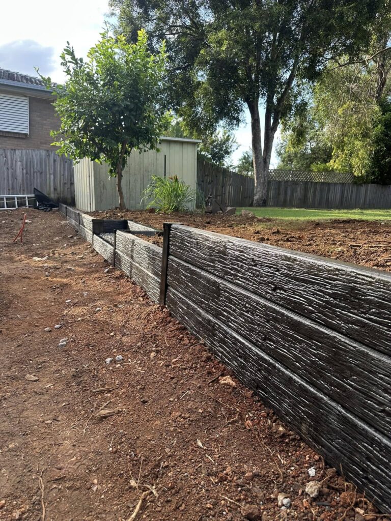 Twin Con Retaining Walls